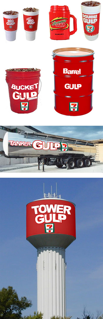 The 7 11 Double Big Gulp Holds 200 More Than The Average Adult Humans