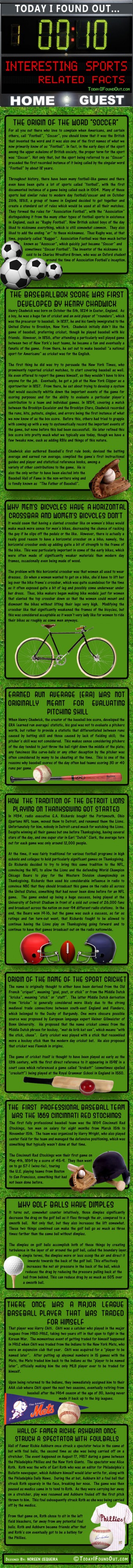 10 Interesting Sports Related Facts
