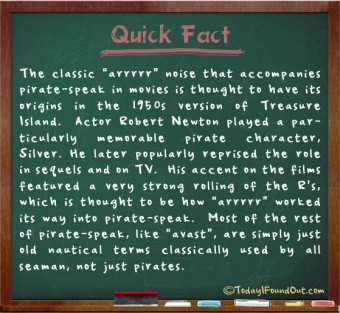 How the Classic "Arrrrrr" Noise Worked Its Way Into Movie Pirate Speak