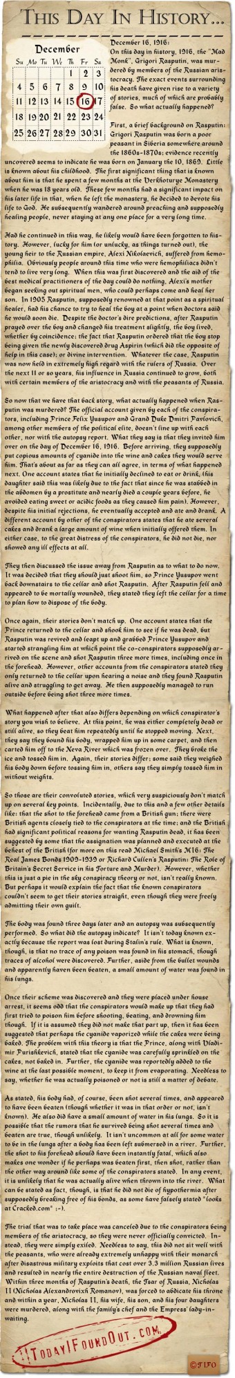 this day in history, december 16