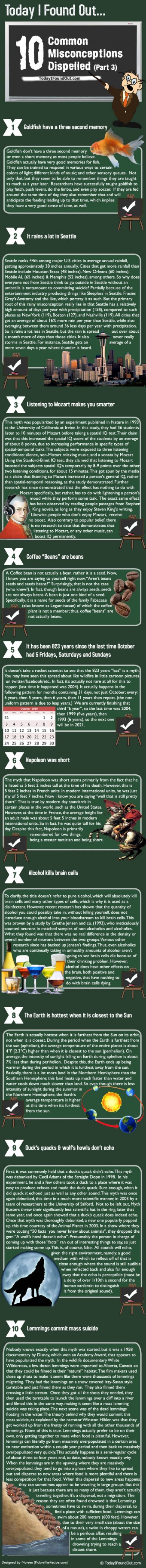 10 Common Misconceptions Dispelled (Part 3)