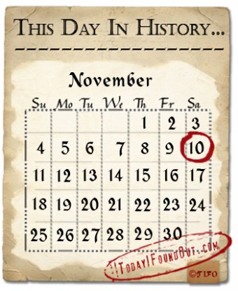 This Day In History: November 10