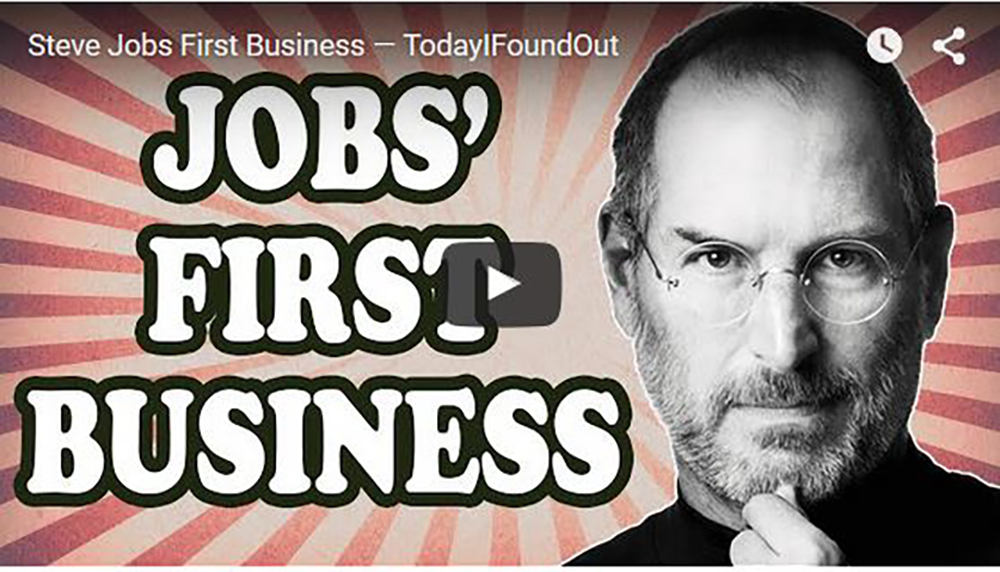 Steve Jobs And Steve Wozniak Blue Box