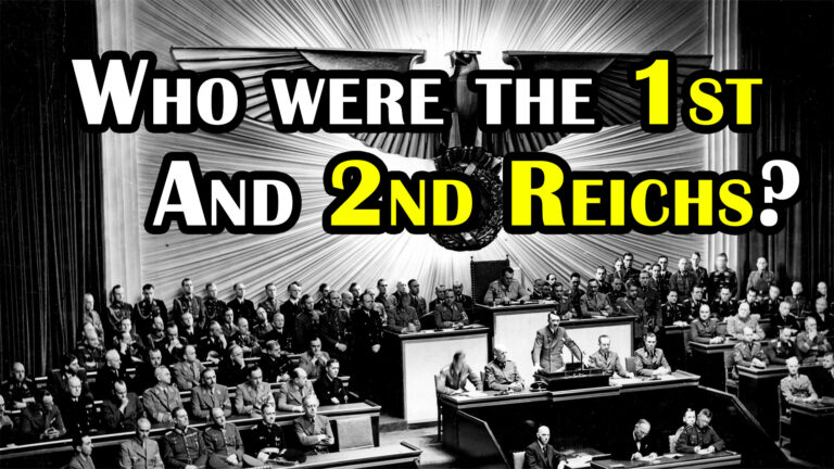 If Hitler's Regime was the Third Riech, Who Were the First and Second?